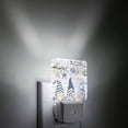 Blue Ocean Gnome Plug-in LED Night Lights Marine Life Branch Wood Auto ...
