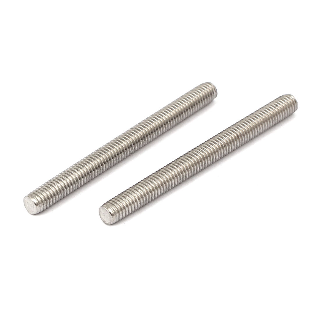 M5 x 55mm 304 Stainless Steel Fully Threaded Rod Bar Studs Fasteners 10 ...