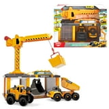Dickie Toys: Volvo Construction Station - Light & Sound Kids Playset ...