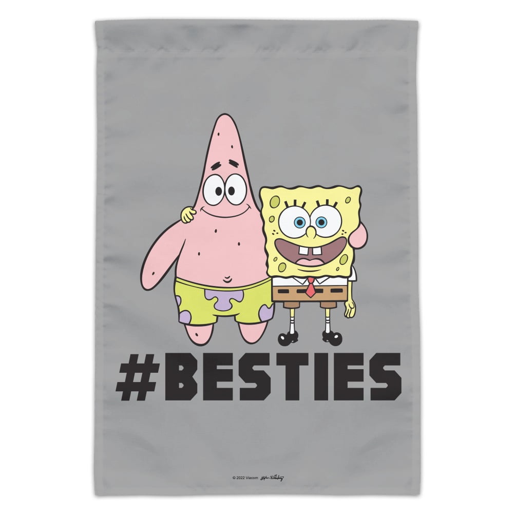 SpongeBob Besties Garden Yard Flag - Walmart.com