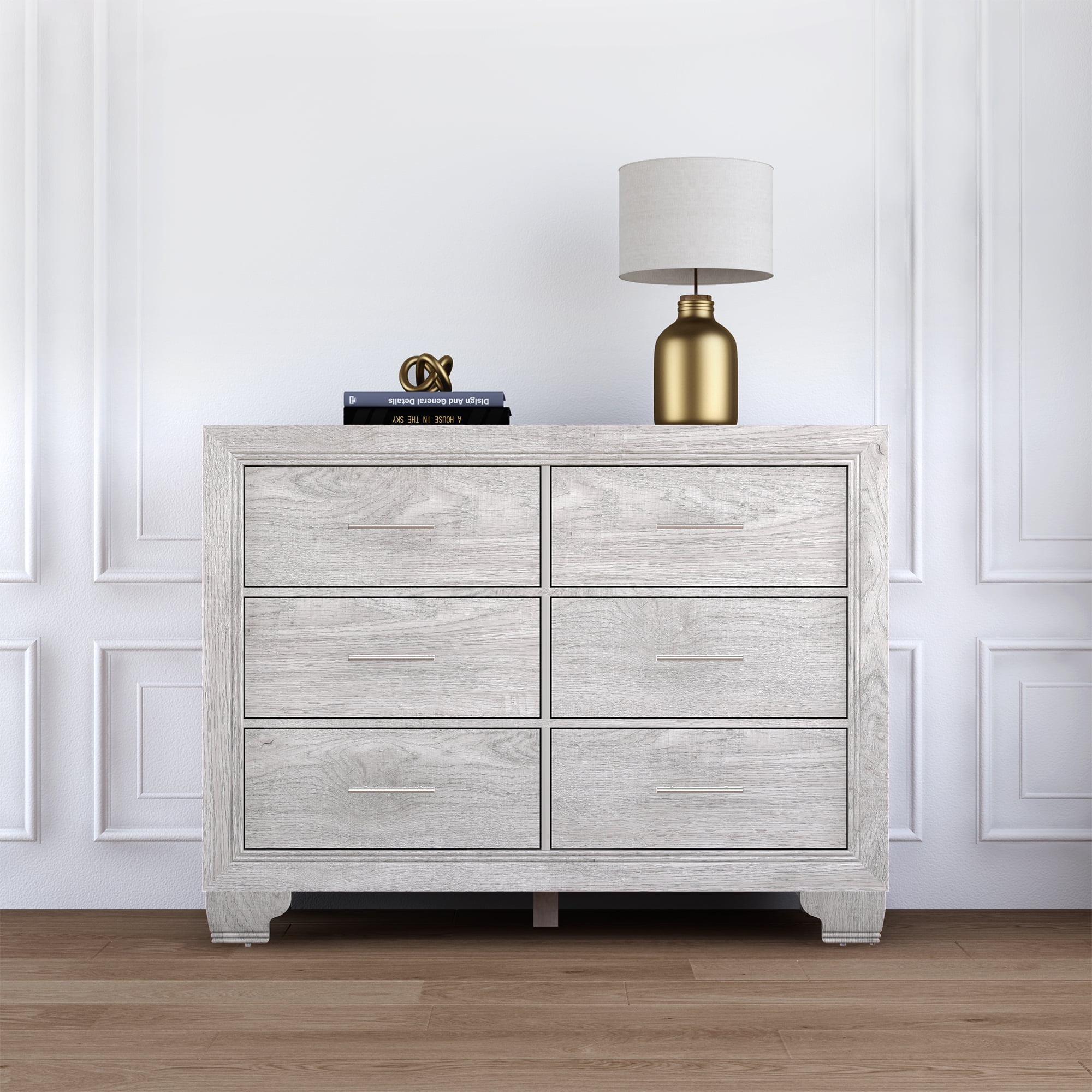 Seville 6 drawer double dresser store