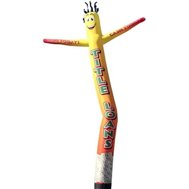 Burgundy 20ft Tall Inflatable Tube Man Air Powered Dancing Puppet for ...