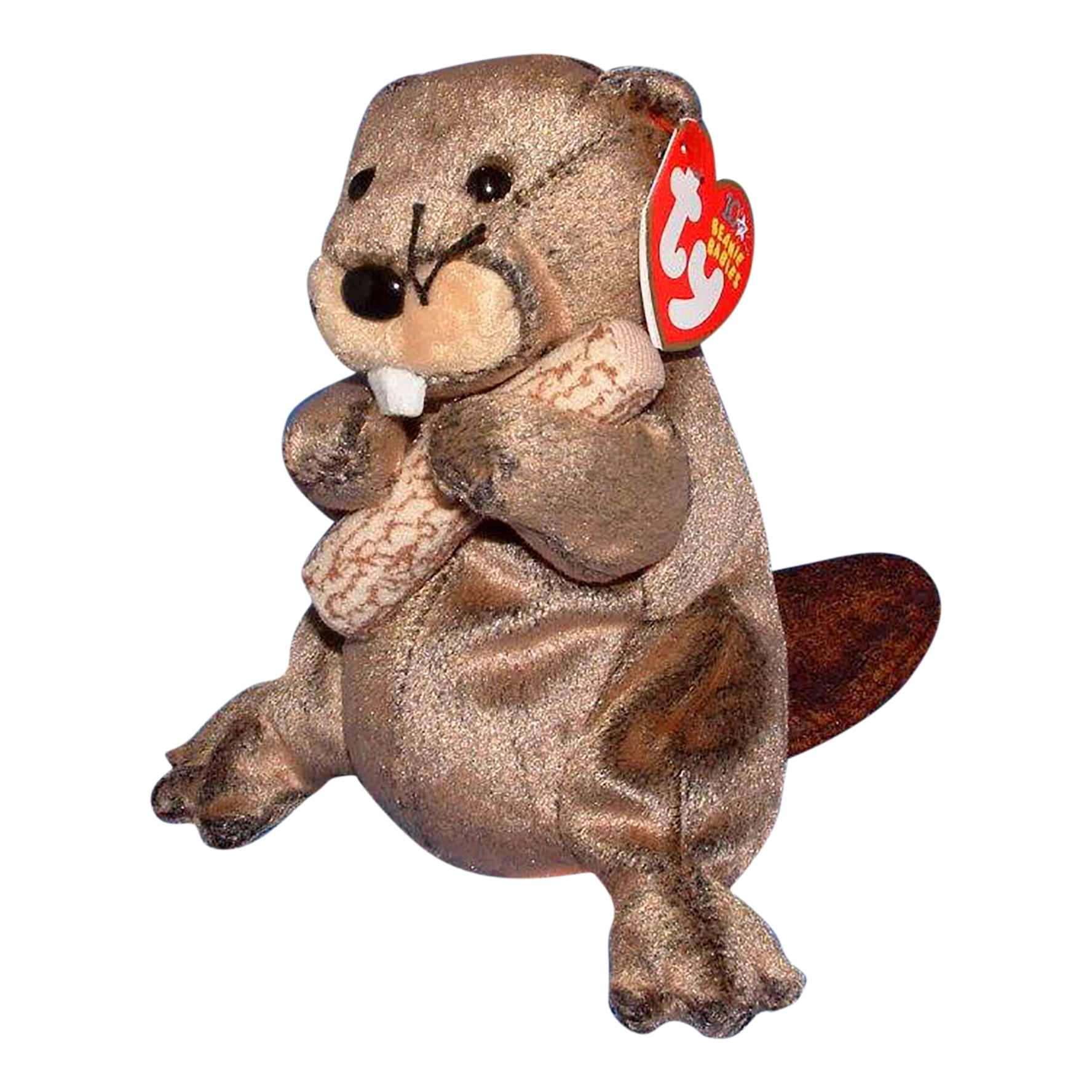 Ty Beanie Baby: Lumberjack the Beaver | Stuffed Animal | MWMT - Walmart.com