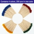 BLUE TOP Wood Frill Picks Toothpicks 4 Inch Pack 1000,Cocktail Party ...