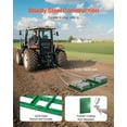 VEVOR Drag Harrow, 4 ft Heavy Duty Tow Behind Drag Harrow with ...