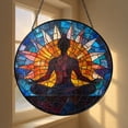 Abstract Pattern Suncatcher – Stained Glass Style Window Decor ...