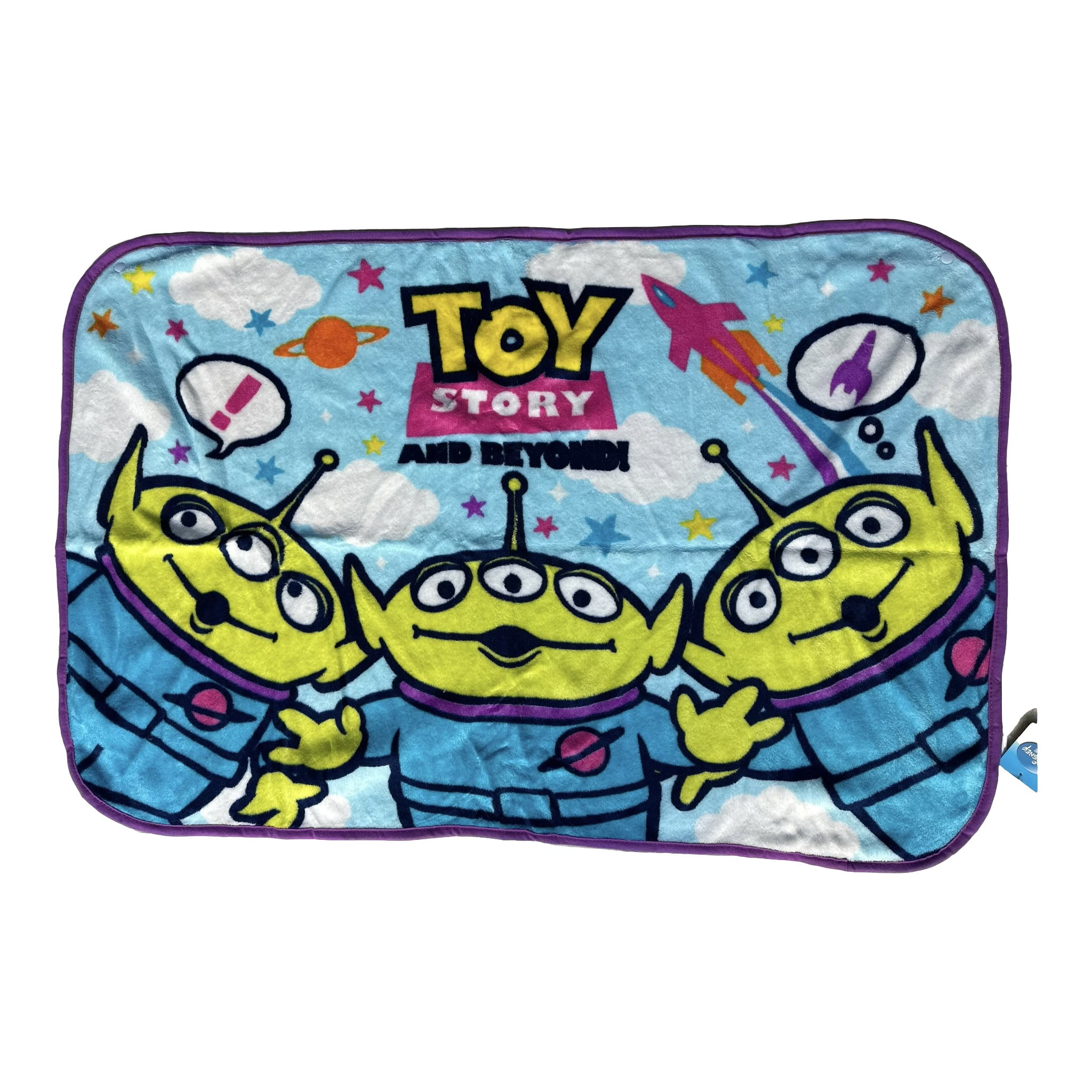 Disney's Toy Story Alien Plush Blanket - Toddler Blanket - Walmart.com