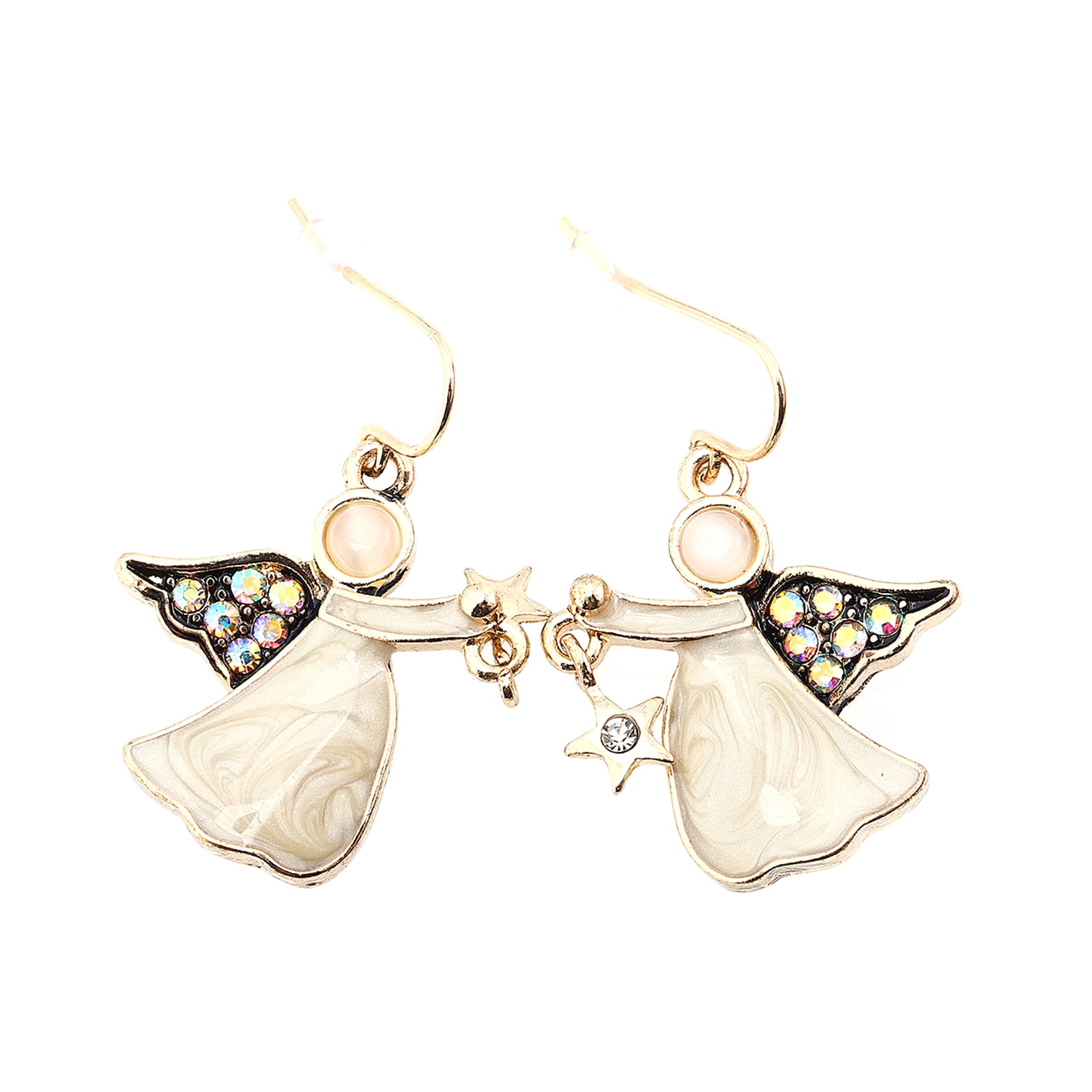 Click here for Homemaxs 1 Pair Creative Little Angel Earrings Lov... prices