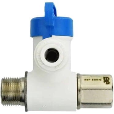 3-Piece Industrial Strength Ball Valve NPT, 304 Stainless Steel PTFE ...