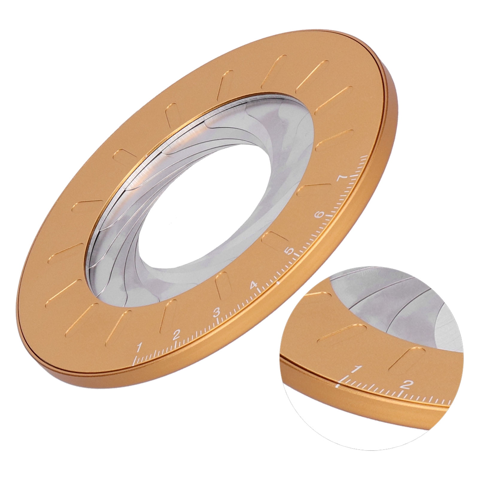 Regla para hacer anillos, herramienta para dibujar círculos, regla con ...