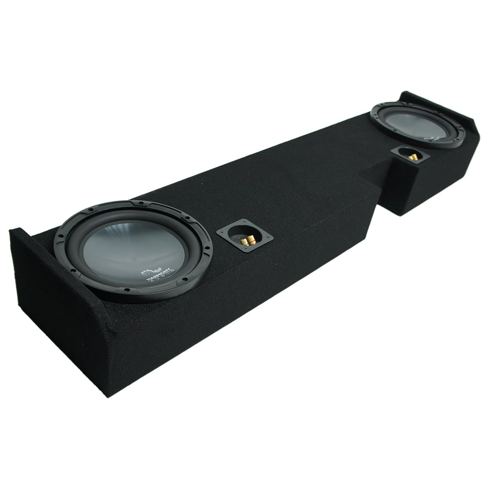 01-14 Ford F250 F350 Ext Super Cab Truck Harmony R104 Dual 10" Sub Box ...