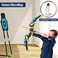 Bewos Kids Bow and Arrow Set, 2 Pack LED Light Up Archery Toy, Bow and ...
