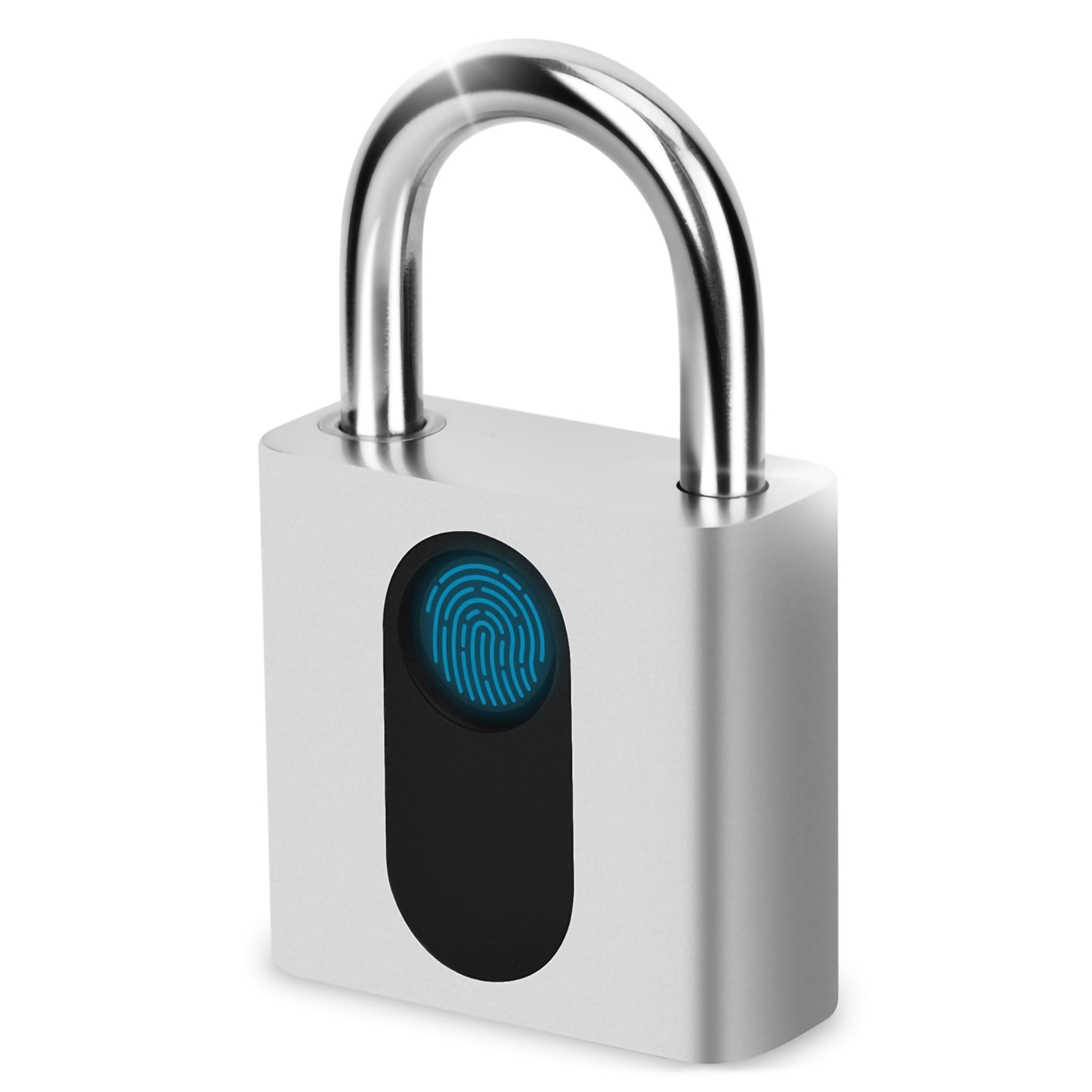 Candado recargable, candado inteligente con huella dactilar, candado ...