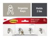 Command Crystal Knob Rack, Quartz, 1 Rack, 4 Strips/Pack - Walmart.com