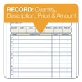 "Carbonless Sales Order Book, Three-Part Carbonless, 3.25 X 7.13, 50 ...
