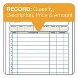 "Carbonless Sales Order Book, Three-Part Carbonless, 3.25 X 7.13, 50 ...
