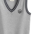 Boys Girls Knitted Cotton Vest V Neck Sleeveless Lightweight Sweater ...