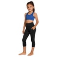 Chiccall Kids Yoga Pants Summer Outdoor Athletic Workout Biker Running ...