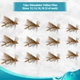 Feeder Creek Fly Fishing Flies Assortment - Stimulator Yellow - 12 Dry ...