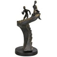 Kensington Hill Climbing Stairs 13 3/4" High Bronze Sculpture - Walmart.com