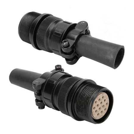 Female Plugs, Aluminum Alloy Welder Plug 14 Pin Long Service Life Rust ...