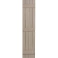Homeside 4 Board and Batten Joined Vinyl Shutters (1 Pair) - Walmart.com
