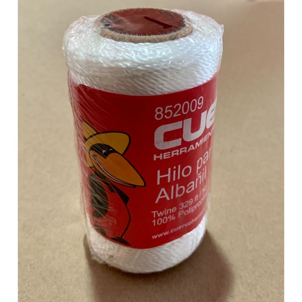 Hilo Albañil De 100 Metros Cuervo C-18 Blanco | Walmart en línea