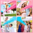 2 Packs Gender Reveal Powder Cannon, Gender Reveal Smoke Bombs for ...