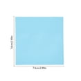 100 Sheets Colored Self Adhesive Sticky Notes, 3x3inch Portable To Do ...