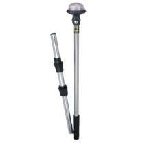 Perko 1451DP6CHR Delta-Series White All-Round Fold-In-Half Pole Light ...