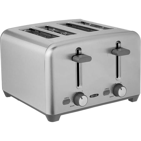 4 Slice Toaster, Quick & Even Results Every Time, Wide Slots Fit Any ...