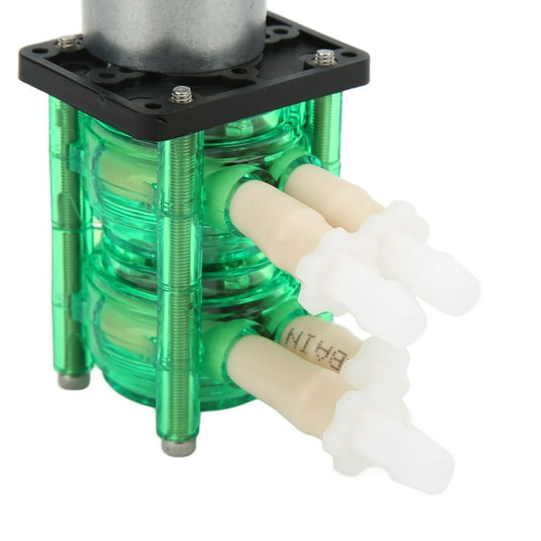 Dual Head High Flow Corrosion Resistant Peristaltic Pump Liquid Dosing ...