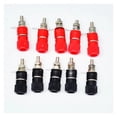 10 PCS Binding Posts Terminals 4mm Banana Plug Socket 4mm Terminal ...