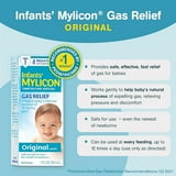 Mylicon Infant Original Gas Relief Drops & Syringe, 100 Doses, 1 Fl Oz ...