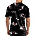 BRANROY Mens Active Halloween Crewneck T-Shirt - Breathable Lightweight ...