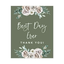 Koyal Wholesale Sage Green|Cream Floral Blossoms Fall Wedding, Water ...