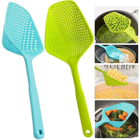 Scoop Colander Strainer Spoon Kitchen Food Drain Shovel Strainers Home ...