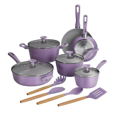 Cuisinart 13-Piece Nonstick Ceramic Cookware Set with Stainless Steel ...