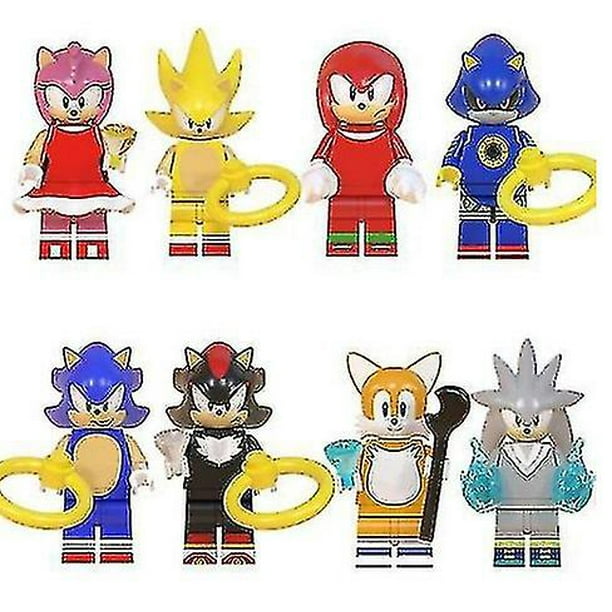 Sonic The Hedgehog Figures Toys Set Of 8 Pieces Kids Gift - Walmart.ca