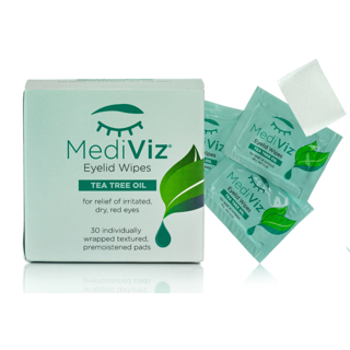 Blephadex® Eyelid Wipes with Tea Tree & Coconut Oil for Demodex ...