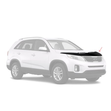 Carbon Look Hood Cover Mask Vinyl Bonnet Bra Protector for Kia Sorento ...
