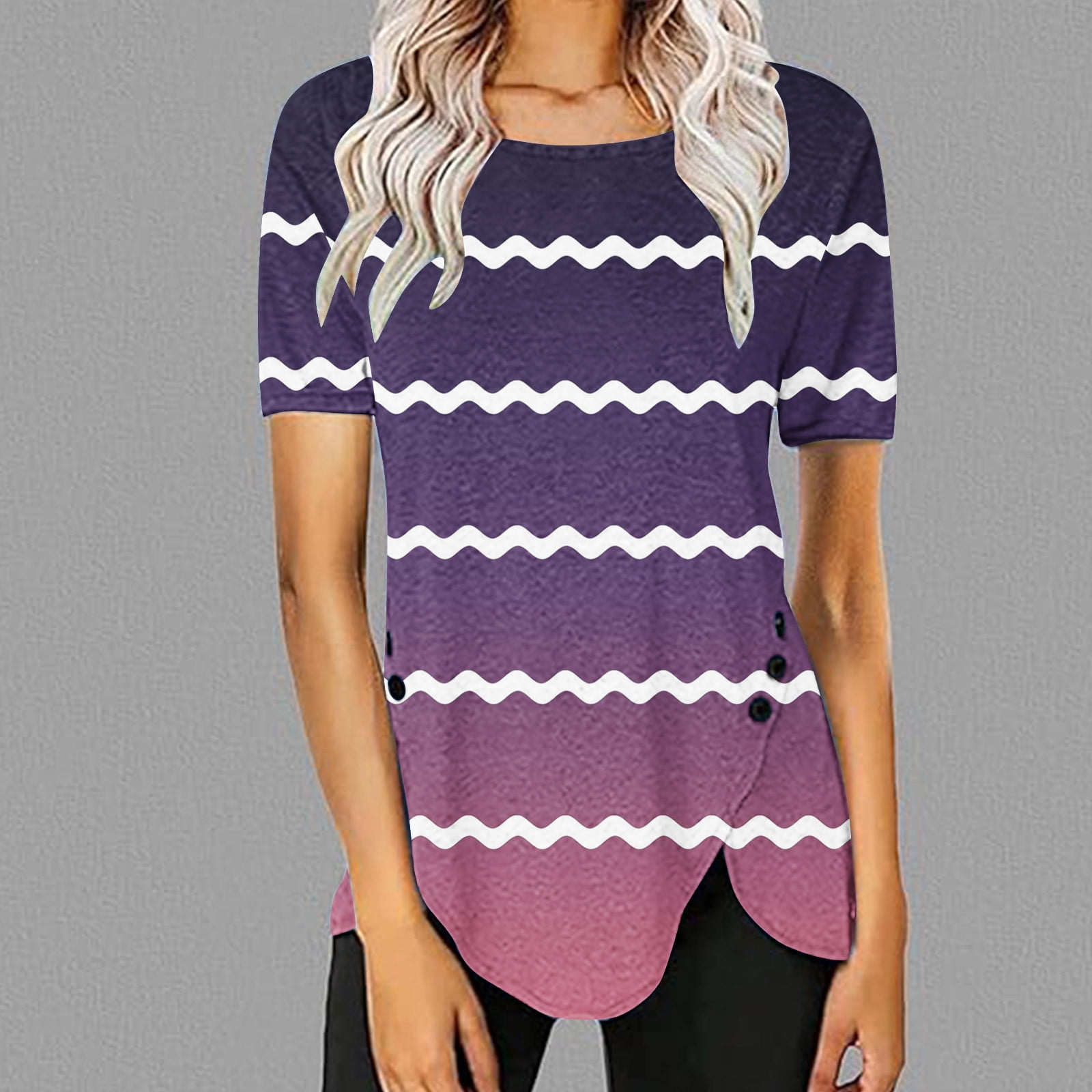 Mareep Vêtements de la Saint-Patrick S-2TG Chandail à Manches 3/4 Col ...