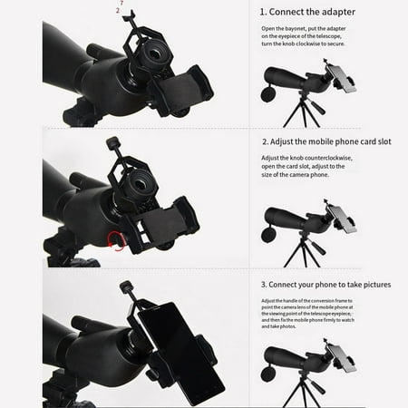 Phone Holder Binoculars Phone Supplies Stable Structure Handy Telescope ...