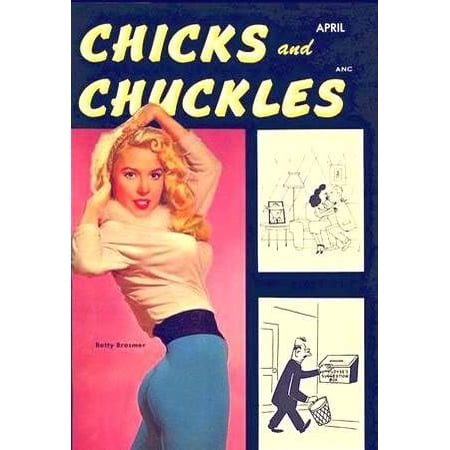 Betty Brosmer - Chicks and Chuckles Magazine Photo Print (8 x 10 ...