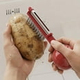 2-in-1 Vegetable Peeler & Cleaner with Brush, Multifunctional Kitchen ...