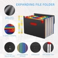 24 Pockets Expanding File Folder,Accordion File Organizer,Document ...
