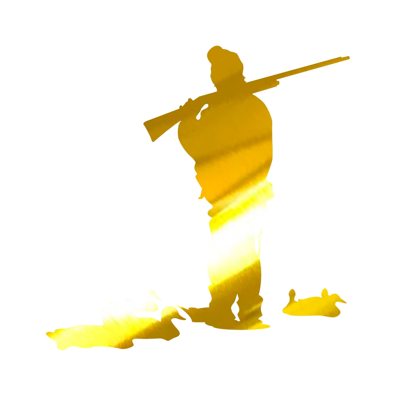 Duck Hunting Scene Sticker Decal Die Cut - Self Adhesive Vinyl ...