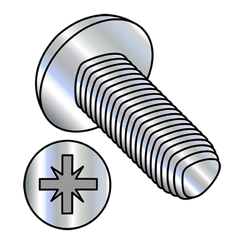 M3-0.5X20 Din 7500 C Metric Type Z Pan Thread Rolling Screw Zinc And ...