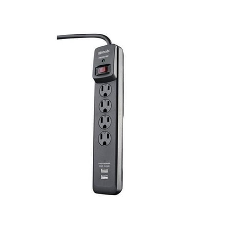 Woods 3839123 Surge Protector with USB | Walmart Canada
