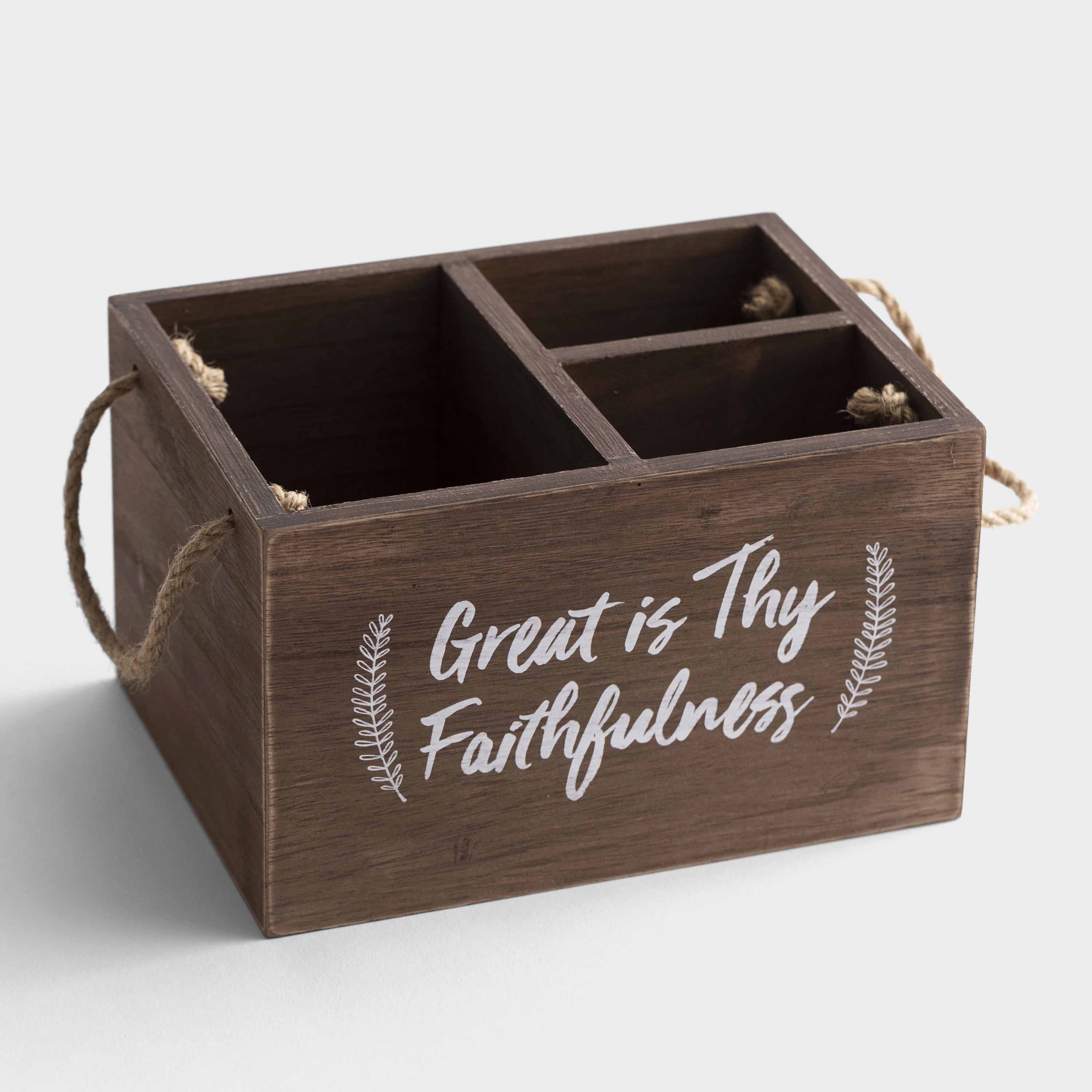 Buy DaySpring - Great Is Thy Faithfulness Utensil Caddy Desk Organizer ...